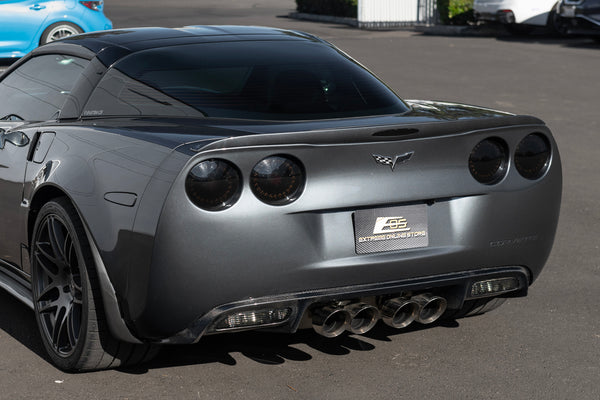 2005 - 2013 C6 Corvette EOS Carbon Fiber Rear Diffuser – Vette Lights