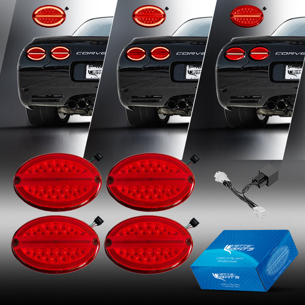 1997-2004 C5 Corvette G3 Laser LED Tail Light Assemblies – Vette Lights