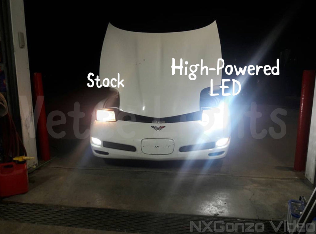 1997-2004 C5 Corvette High-Powered Low Beam LED Kit – Vette Lights