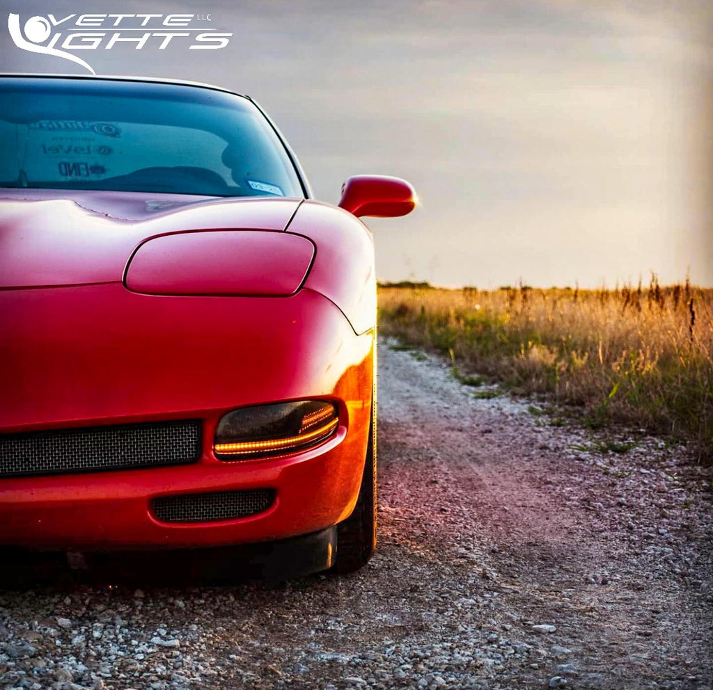 1997-2004 C5 Corvette Laser LED Front Corner Assemblies – Vette Lights