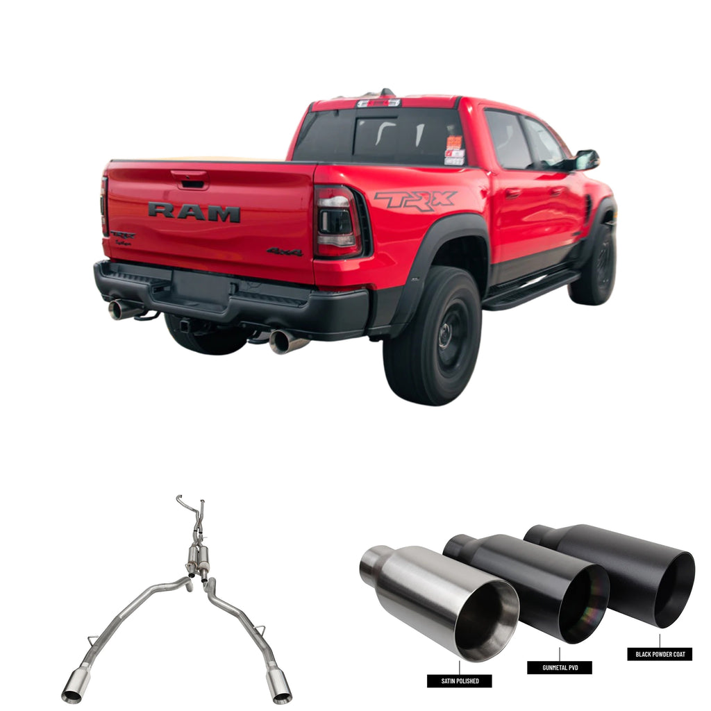 2021-2024 Ram 1500 TRX Corsa Xtreme Cat-Back Complete Exhaust System ...